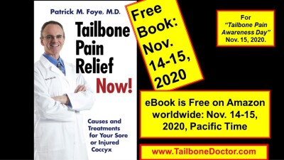 Free Book on Tailbone Pain, Coccyx Pain, Coccydynia, November 14-15 ...